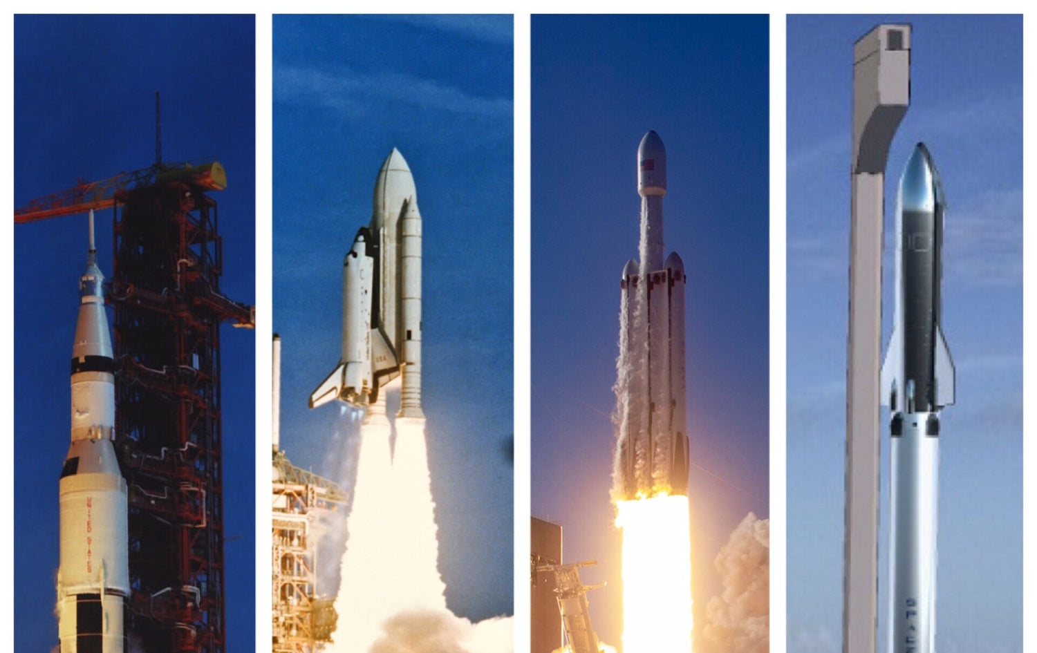 Choose Your Fighter: SpaceX's Starship vs NASA's Saturn V – Australian ...