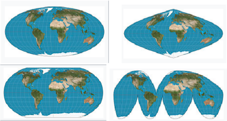 Presenting The Most Accurate Flat Map Ever, And It's A Double Ender ...