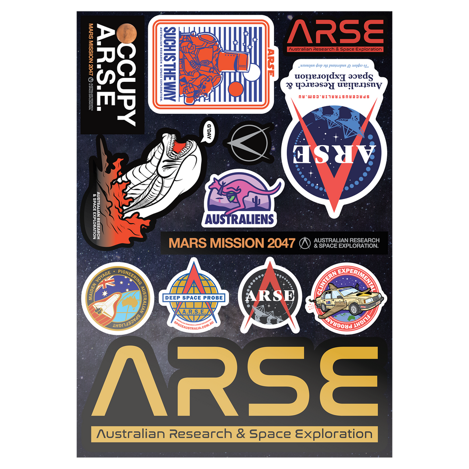 Supporter Merchandise – Australian Research & Space Exploration