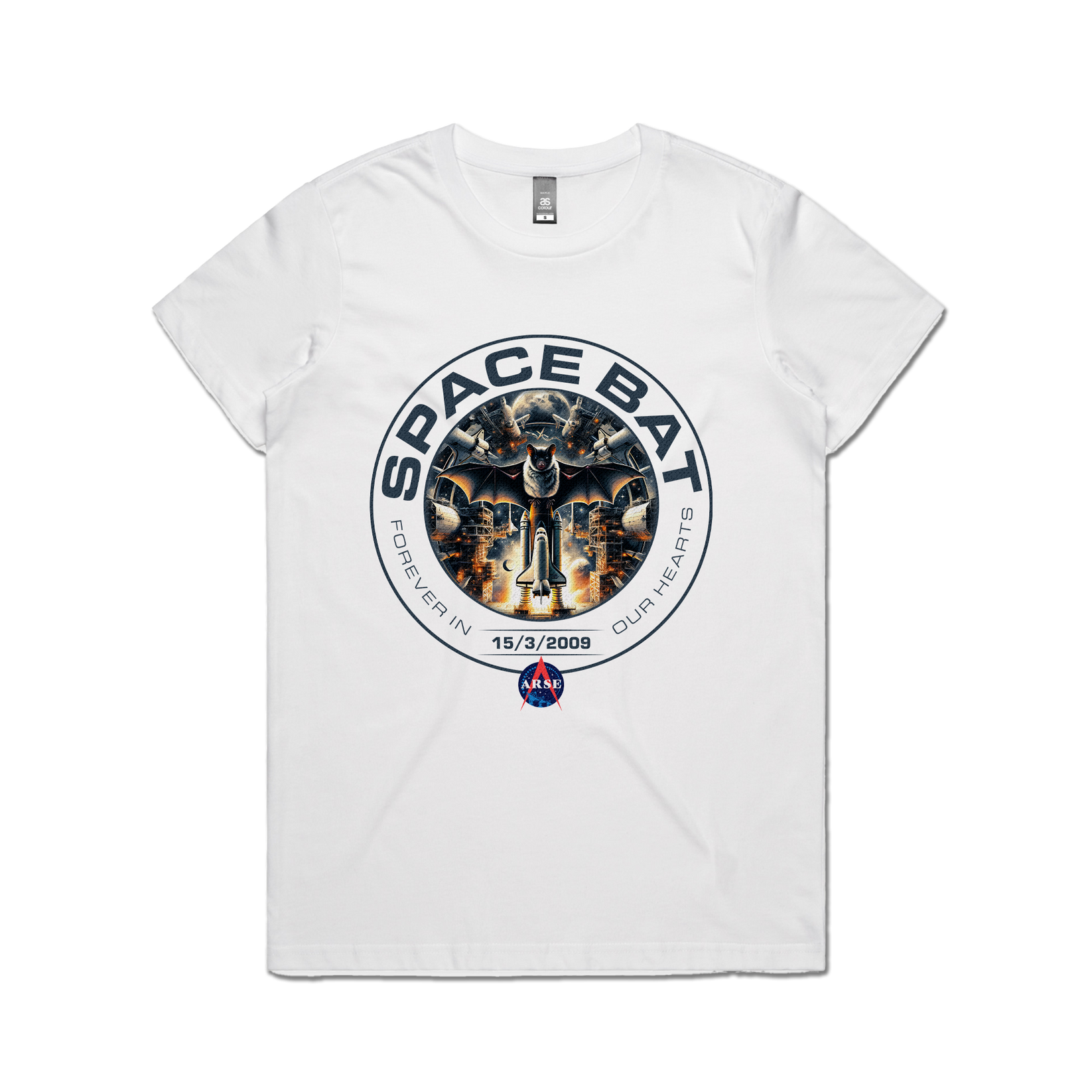 Space Bat Ladies Tee White [15 YEAR ANNIVERSARY EDITION] – Australian ...